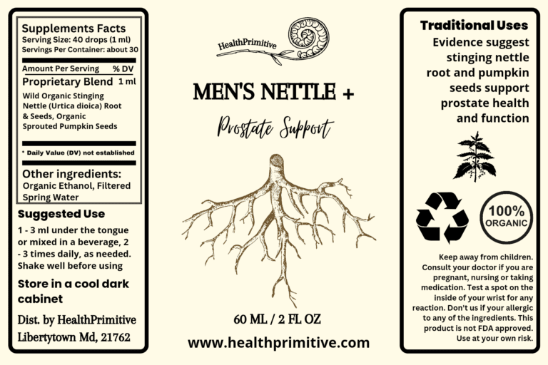 Men's Nettle + ~ HealthPrimitive